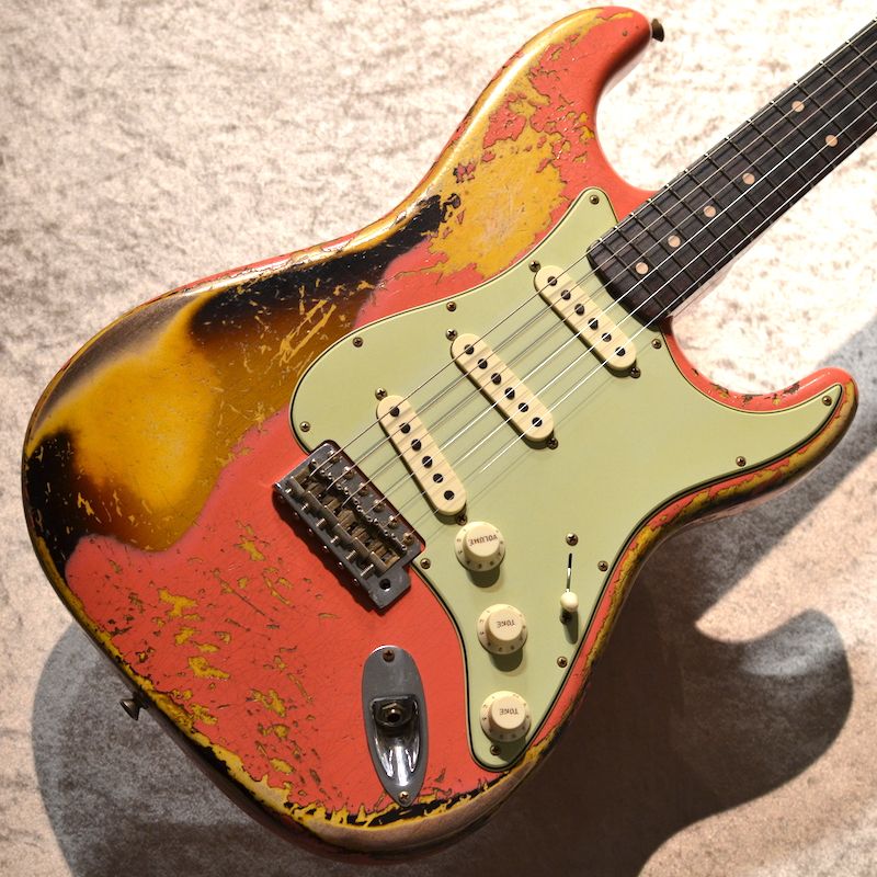 Limited Edition 60/63 Stratocaster Super Heavy Relic SFA Fiesta Red ...