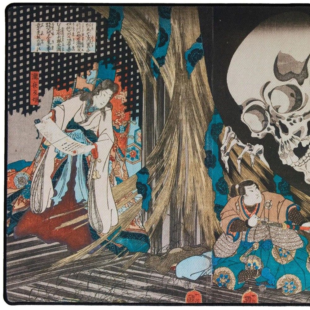The mousepad company Mousepad Artist Series Skeleton Spectre by Utagawa ...