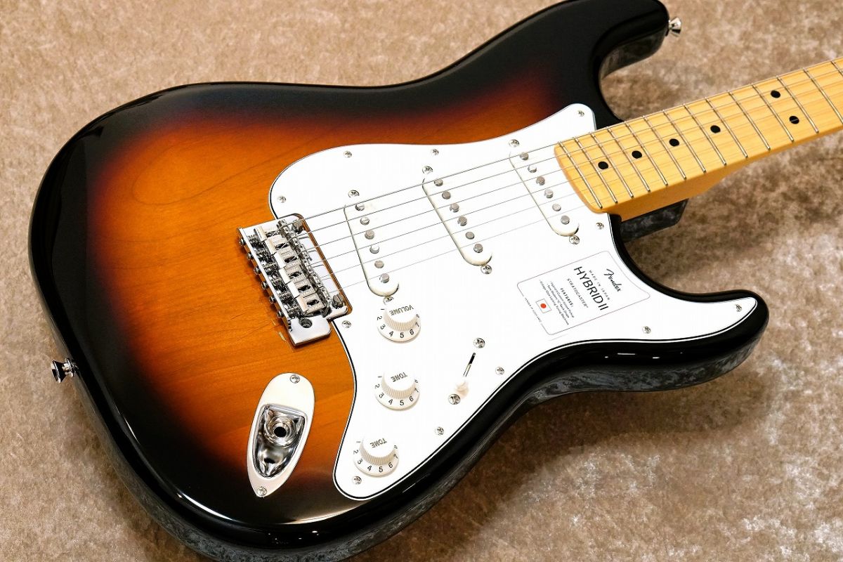 Made in Japan Hybrid II Stratocaster -3-Color Sunburst Made in Japan Hybrid II Stratocaster -3-Color Sunburst