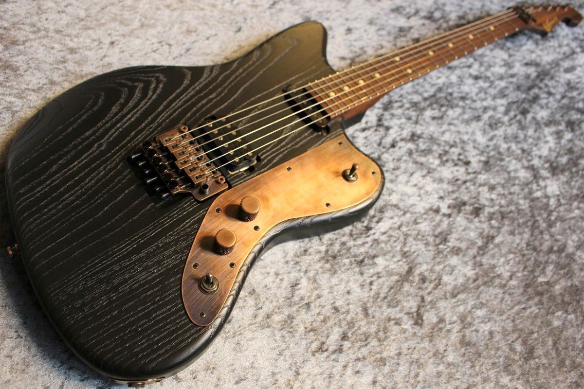 その他 【メーカー説明ページ】 Choppa J Custom Ash/Rosewood Neck Textured Black #0429 ...