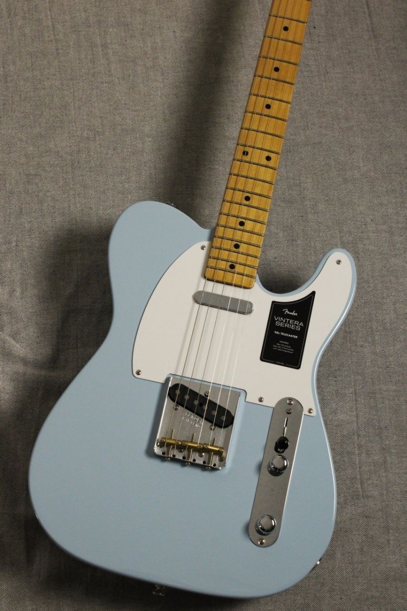 Vintera 50s Telecaster Maple Fingerboard Sonic Blue #22252016 | クロサワ楽器店 日本最大級の楽器通販サイト