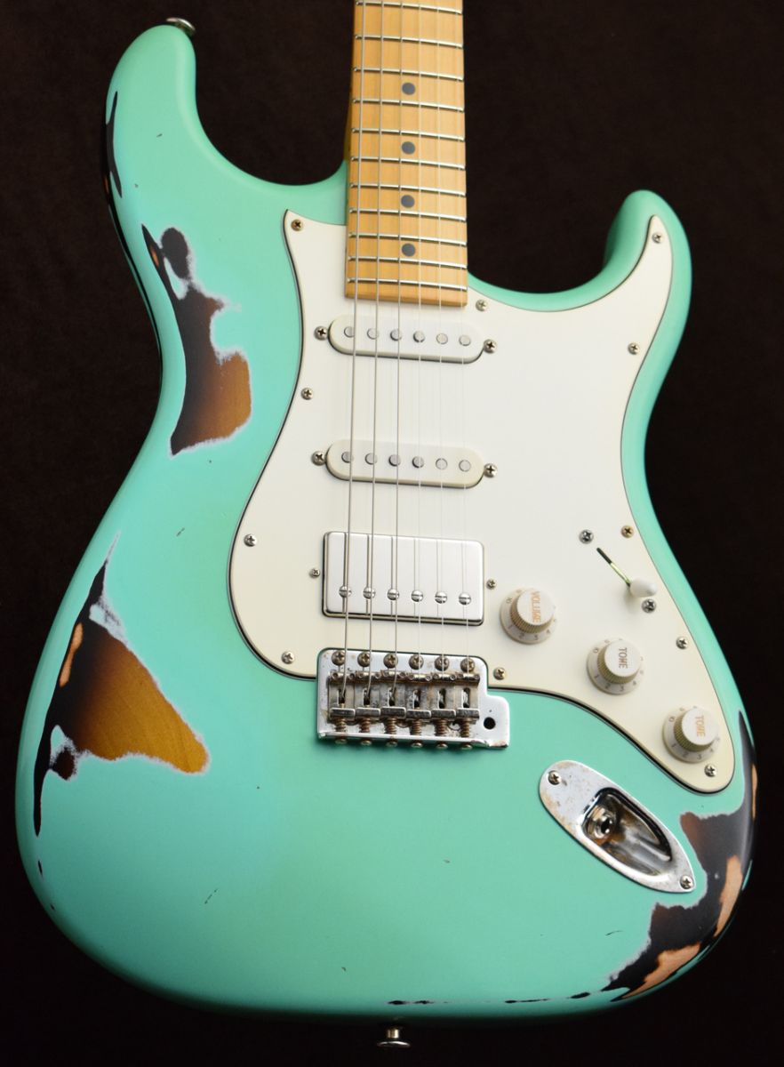 MC1-SSH/M-Aged ~Surf Green on 2-Tone Sunburst~ 3.45kg #17001 | クロサワ楽器店 ...