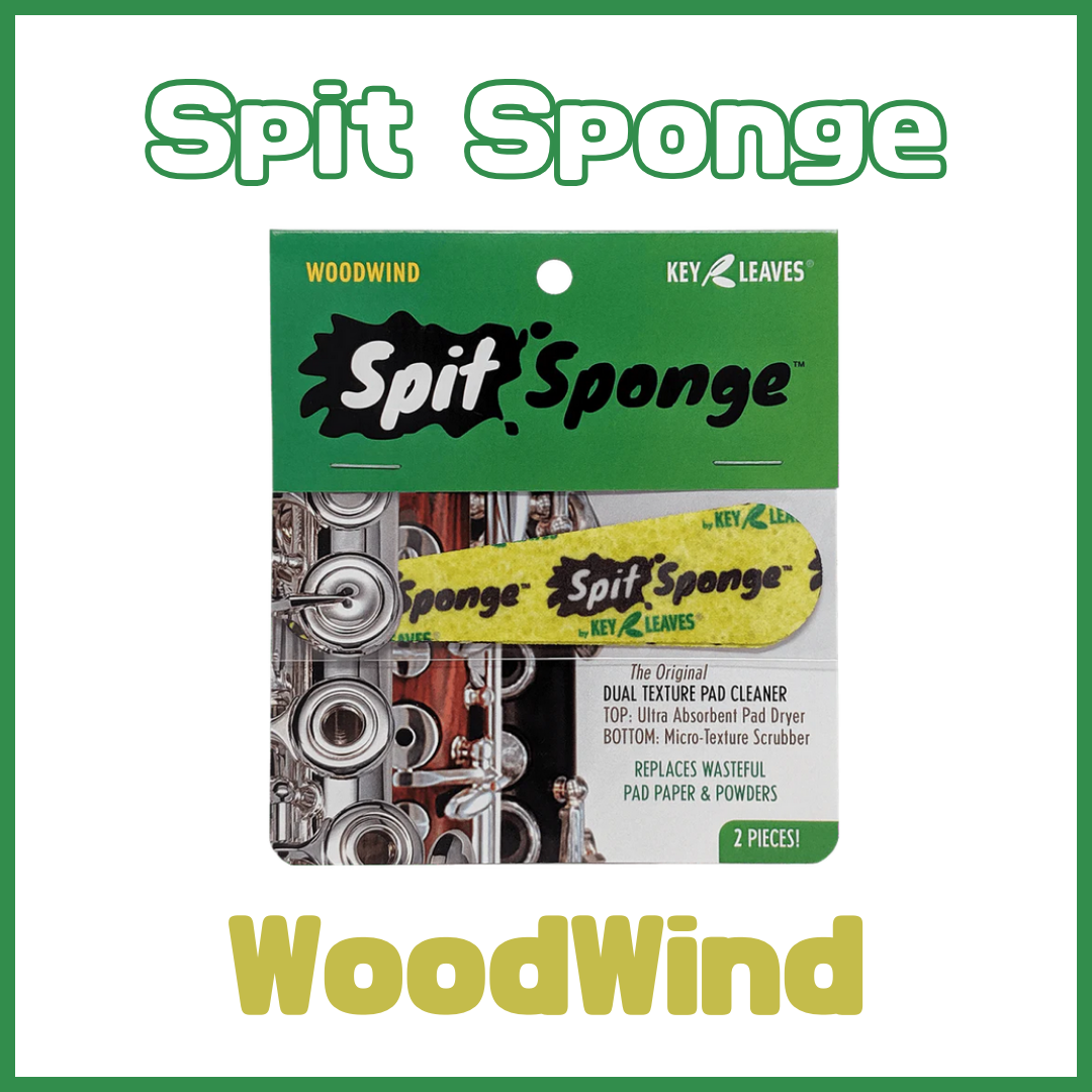 Spit Sponge[スピットスポンジ] 木管用 | 【クロサワ楽器店オンラインショップ】いい楽器とのいい出会いを。クロサワ楽器店通販サイト