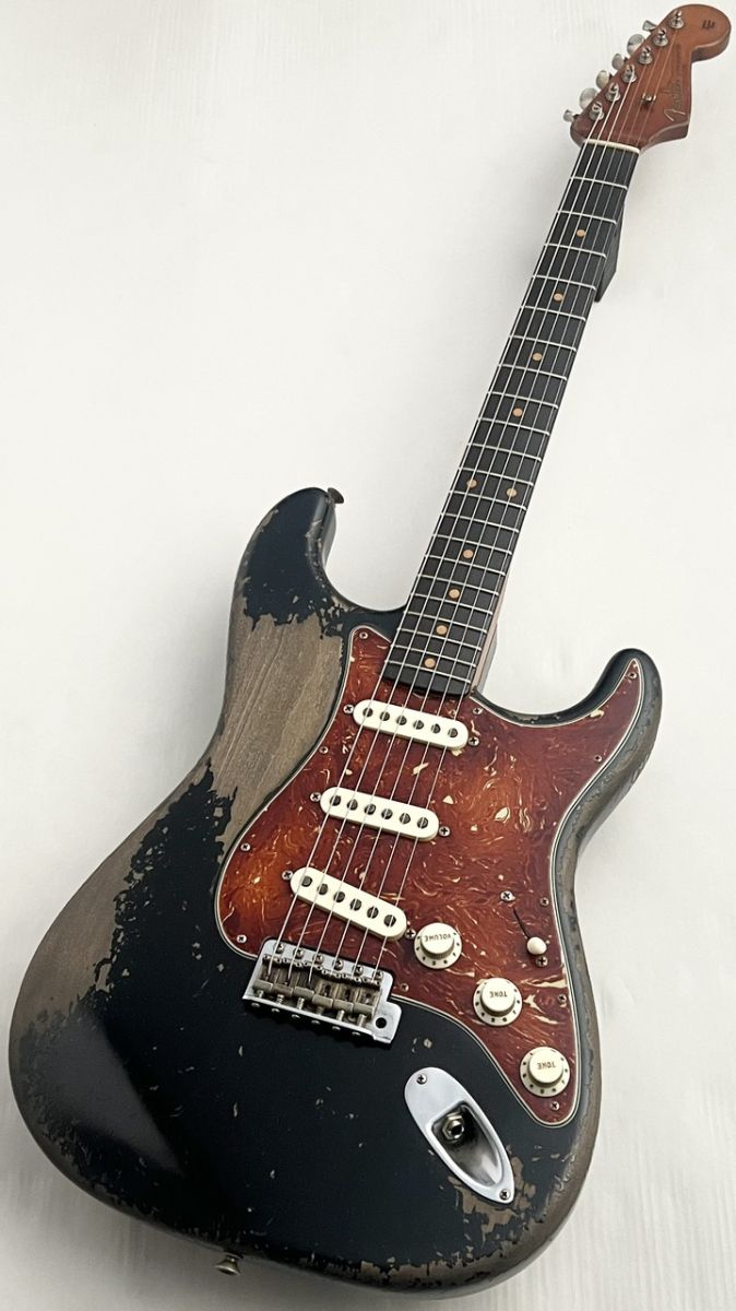 MBS 1963 Stratocaster Heavy Relic Black Built by Dale Wilson ≒3.53kg ...