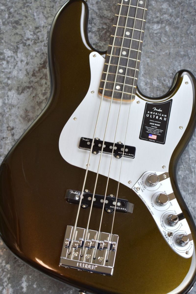 American Ultra II Jazz Bass - Texas Tea - | 【クロサワ楽器店オンラインショップ】いい楽器とのいい ...
