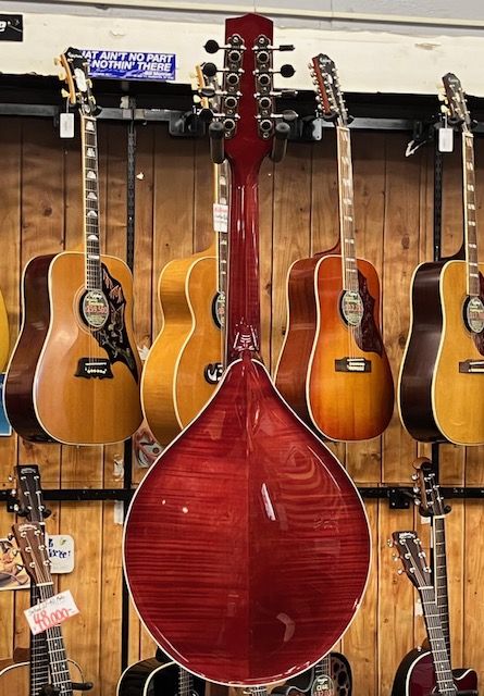 Bulas A-Style "Black" Mandolin Custom Inlay | 【クロサワ楽器店オンラインショップ】いい楽器との ...