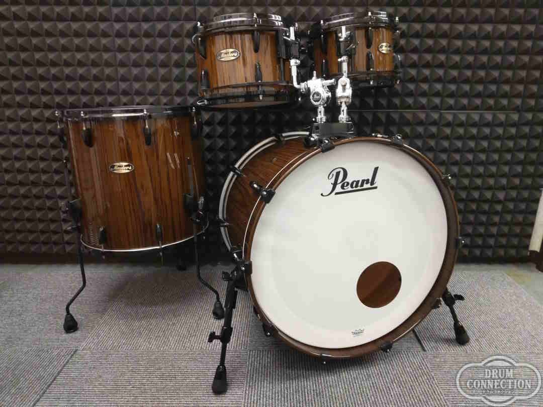 Masters Maple/Gum 4pcs -Black Mist Zebra Wood- | 【クロサワ楽器店オンラインショップ】いい楽器 ...