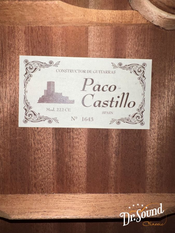 パコ・カスティージョ 222CE Narrow Neck【細ネック】 | 【クロサワ楽器店オンラインショップ】いい楽器とのいい出会いを ...