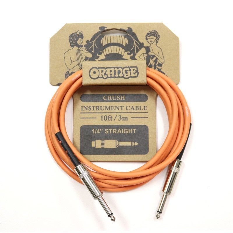 CRUSH Instrument Cable 10ft/3m 1/4" Straight CA034 | 【クロサワ楽器店オンラインショップ ...