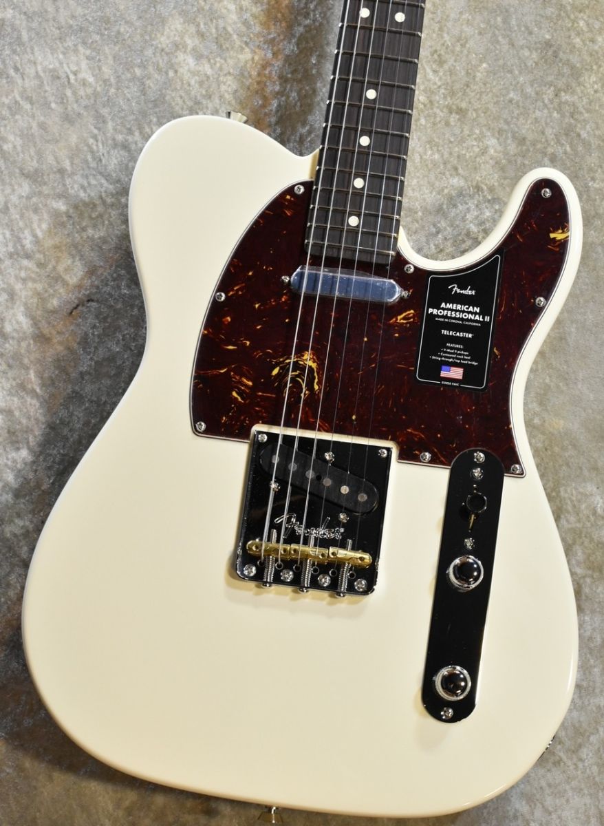 AMERICAN PROFESSIONAL II TELECASTER Olympic White #US24052002 | 【クロサワ楽器 ...