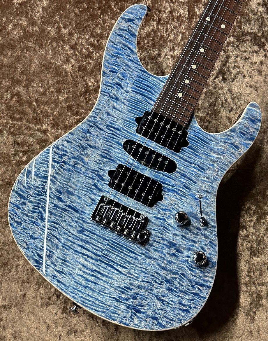 Suhr Modern Plus Pau Ferro -Trans Blue Denim/Slate- | 【クロサワ楽器店オンラインショップ】いい楽器とのいい出会いを。クロサワ楽器店通販サイト