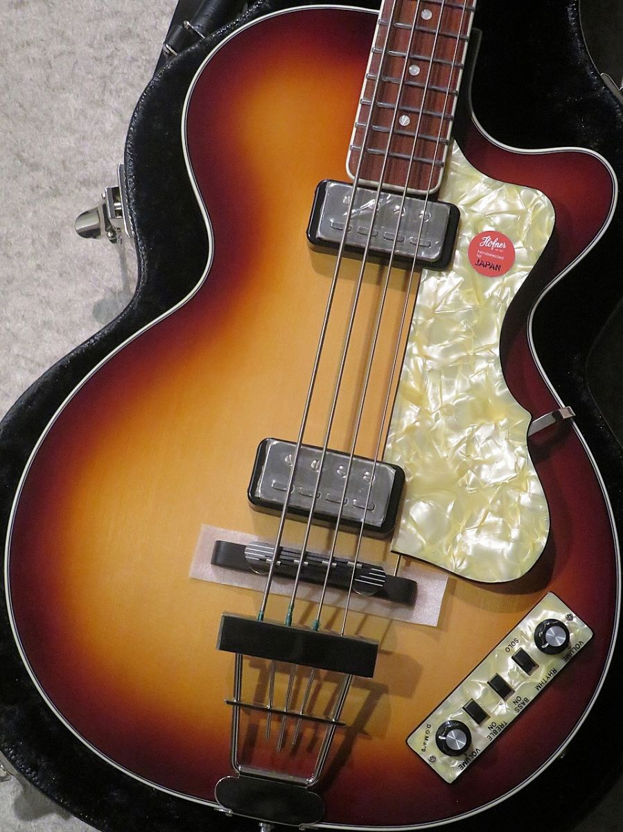 Hofner Club Bass CT - Sunburst - | 【クロサワ楽器店オンラインショップ】いい楽器とのいい出会いを。クロサワ ...