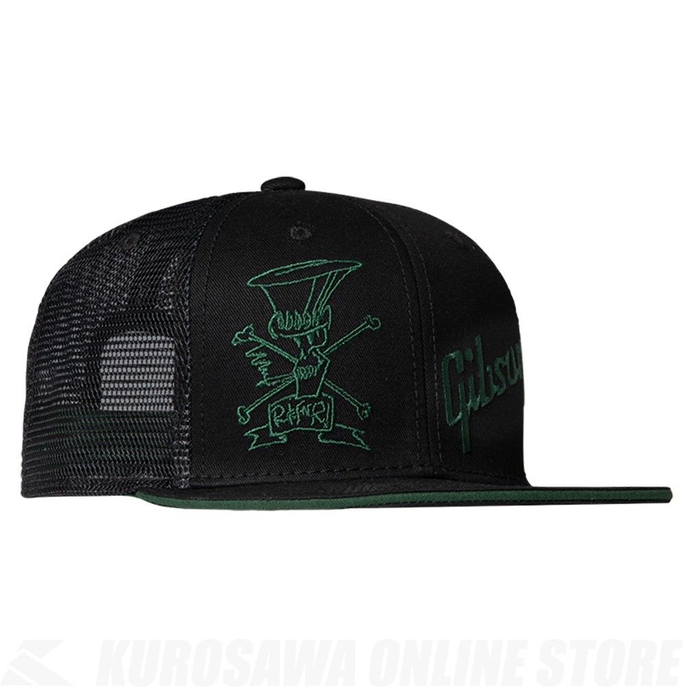 SLASH 'Skully' TRUCKER HAT BLK/GRN[GA-SLSH-TRHTG] | 【クロサワ楽器店オンラインショップ ...