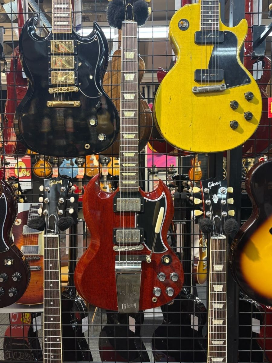 Murphy LAB 1964 SG Standard w/Maestro Cherry Red Ultra Light Aged ...