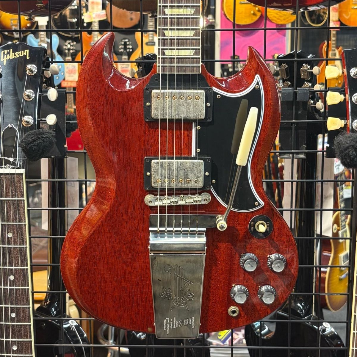 Murphy LAB 1964 SG Standard w/Maestro Cherry Red Ultra Light Aged ...