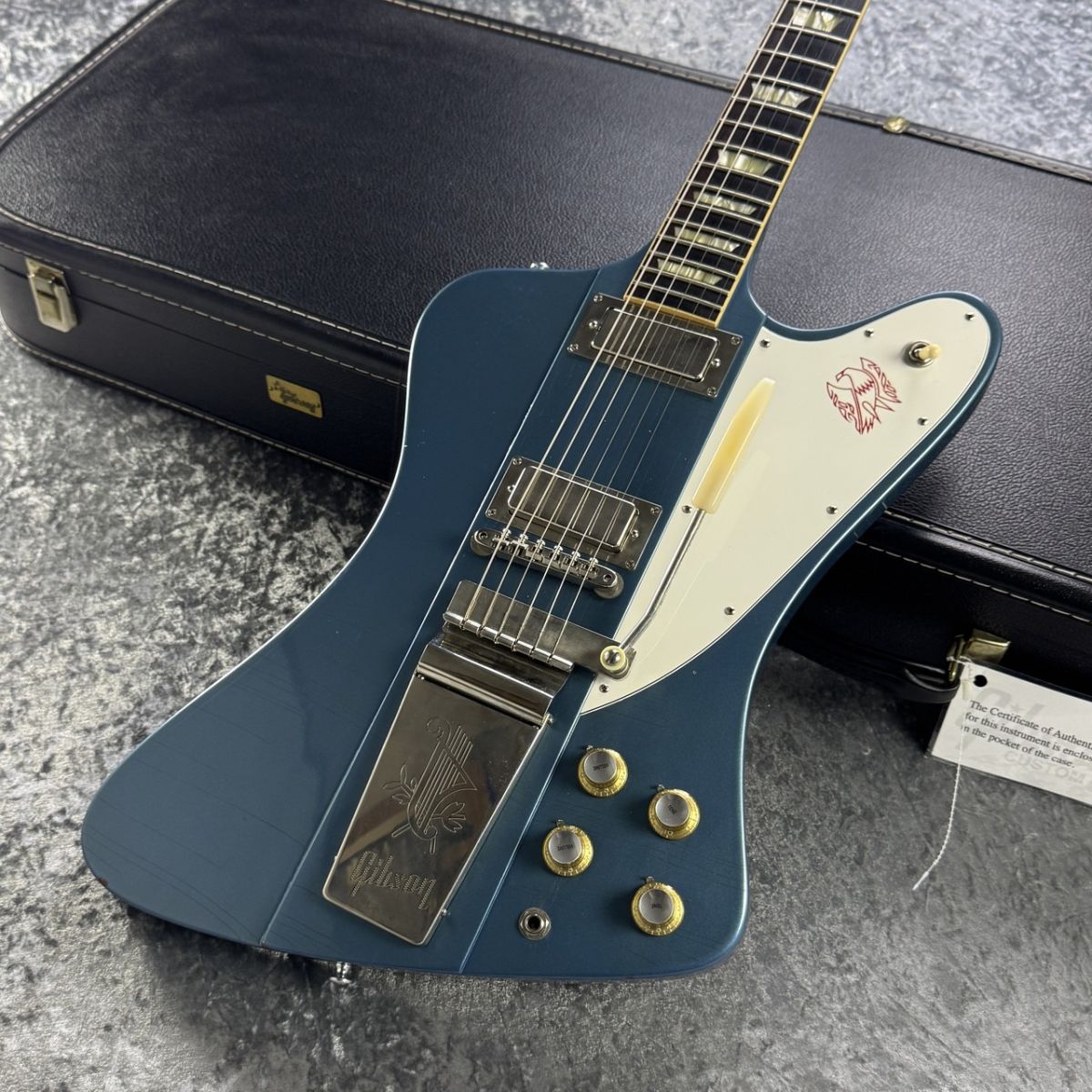【美品中古】Murphy Lab 1963 Firebird V With Maestro Vibrola Pelham Blue Ultra ...