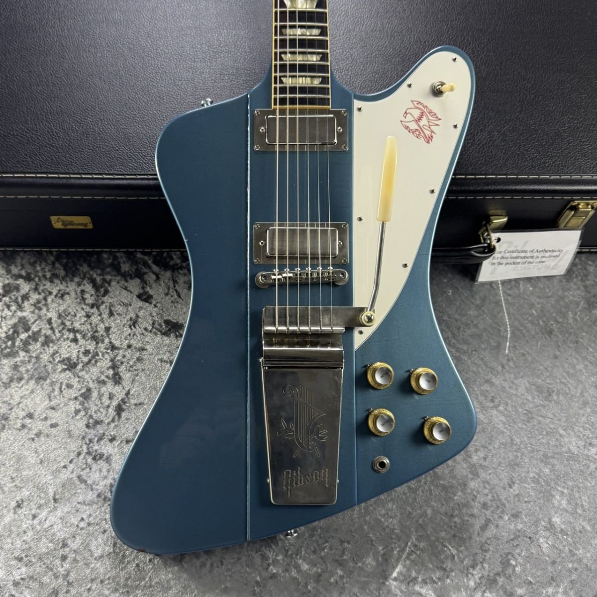 【美品中古】Murphy Lab 1963 Firebird V With Maestro Vibrola Pelham Blue Ultra ...